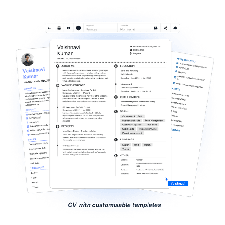 CV Builder - Build a Winning CV in Minutes | Workruit
